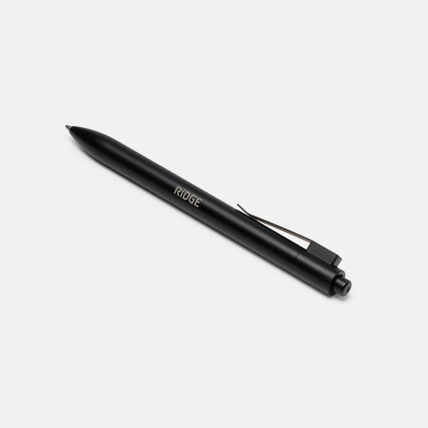 Ridge Click Pen - Royal Black