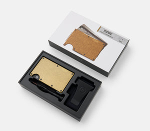 Ridge Wallet — Brass // The Ridge