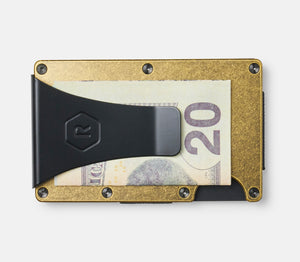 Ridge Wallet — Brass // The Ridge