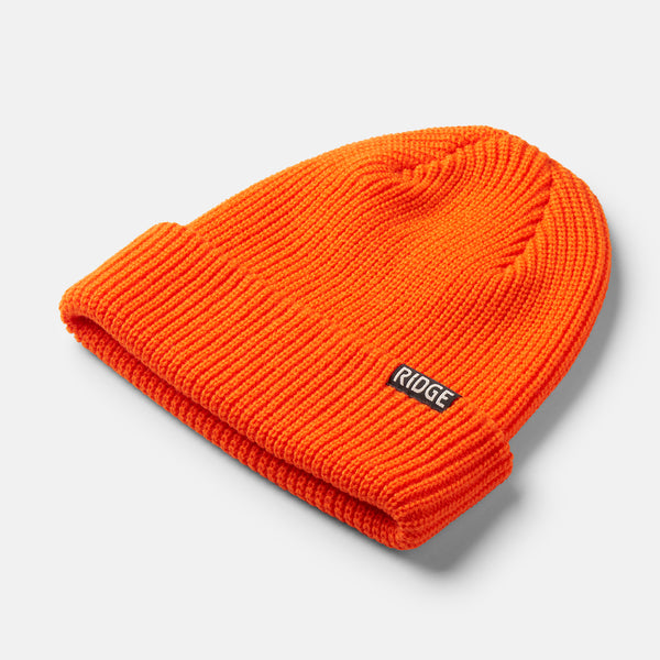 Ridge Classic Cuff Beanie - Basecamp Orange