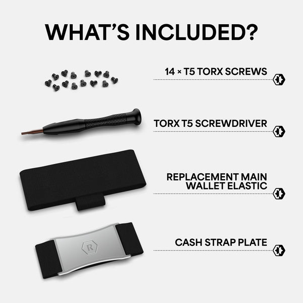 Ridge Wallet Parts | Cash Strap Kit