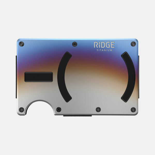 Ridge Wallet For MagSafe - Burnt Titanium | The Ridge