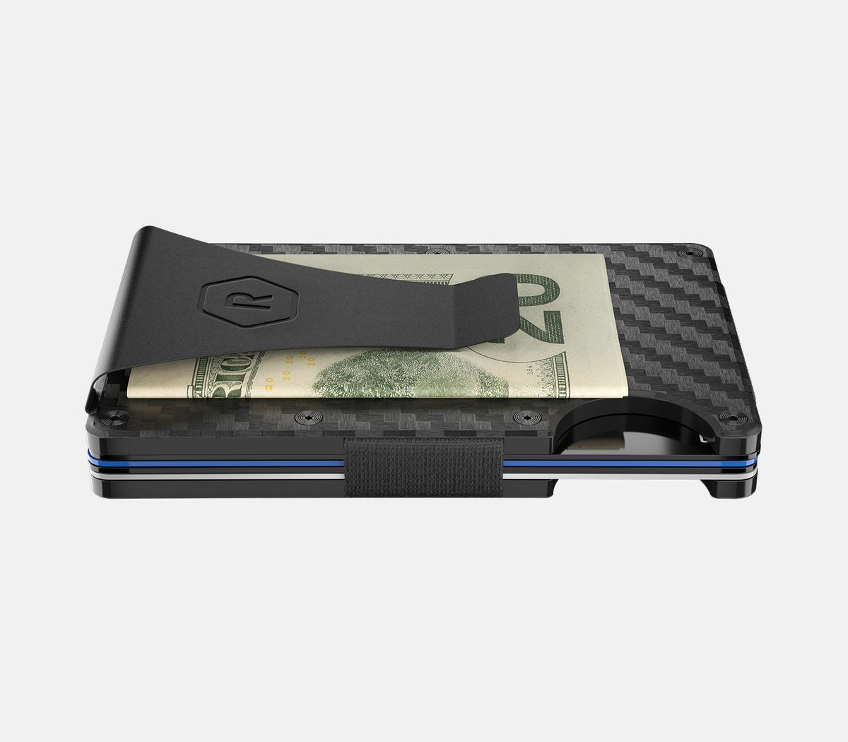Carbon Fiber Wallet — 3K Weave - Ridge