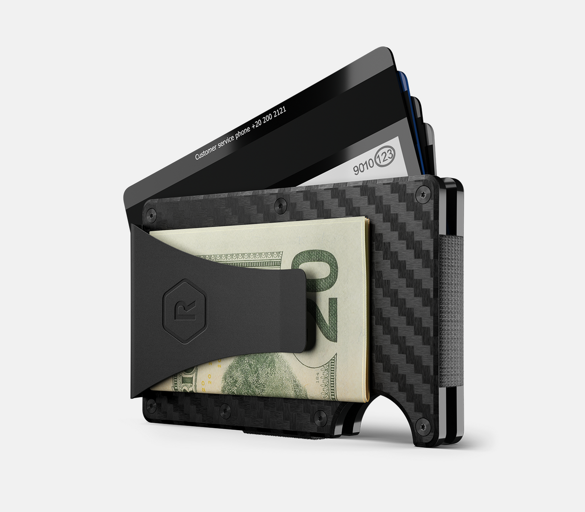 Carbon Fiber Wallet — 3K Weave - Ridge