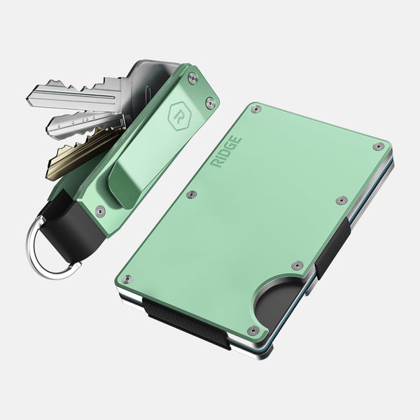 RIDGE | Wallet + KeyCase Kit - Eucalyptus - Ridge