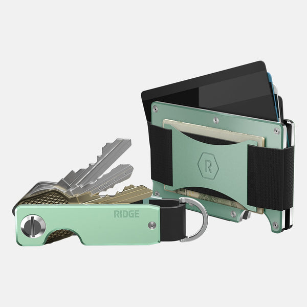 RIDGE | Wallet + KeyCase Kit - Eucalyptus - Ridge