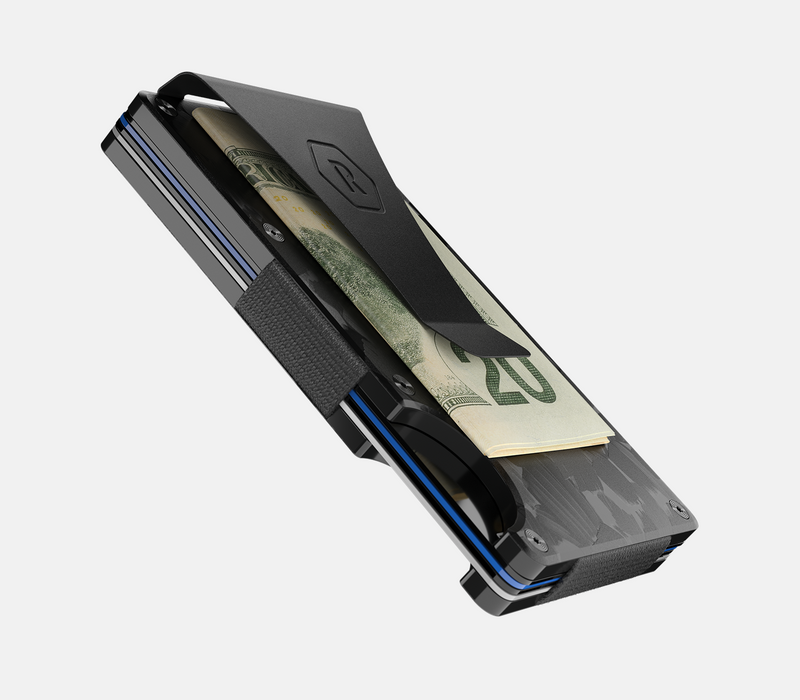 Slim & Strong Forged Carbon Wallet | The Ridge