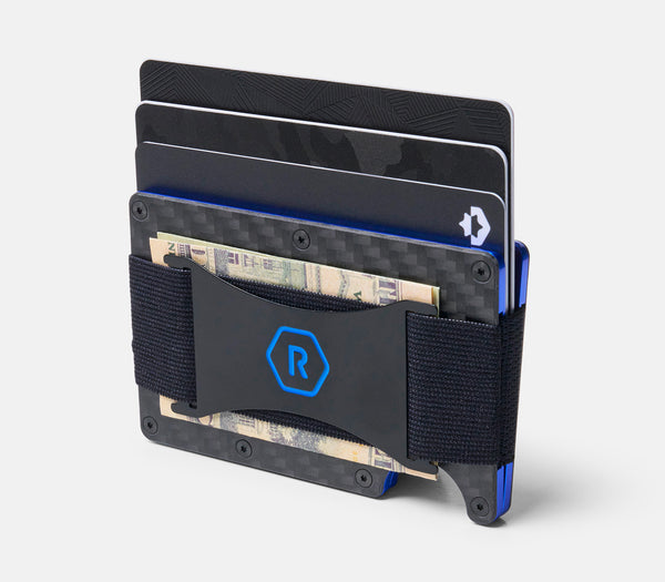Ridge Wallet — High Dive Blue Carbon 002 // The Ridge