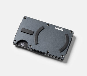 Ridge Wallet For MagSafe - Gunmetal | The Ridge