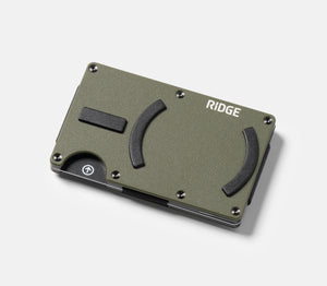 Ridge Wallet For MagSafe - Matte Olive | The Ridge