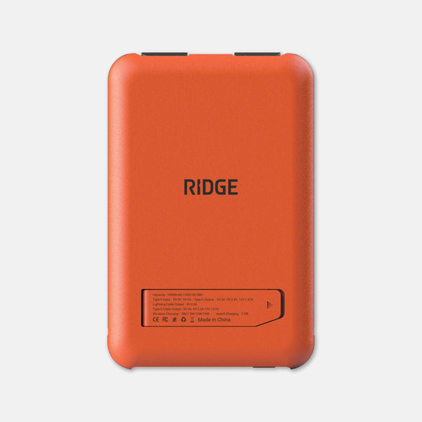 Magnetic Power Bank Bundle (3-Pack) - Basecamp Orange - Ridge