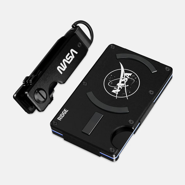 NASA Nebula - Ridge Wallet For MagSafe & KeyCase Set