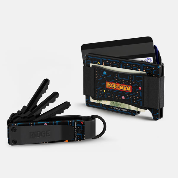 Wallet + KeyCase – PAC-MAN | Game Over When Gone - Ridge