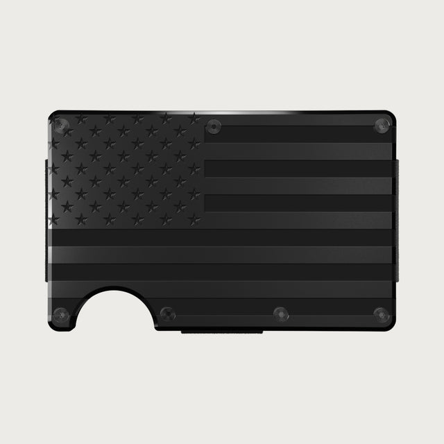 Ridge Wallet - Stars & Stripes - Stealth| Independence Day, Every Day