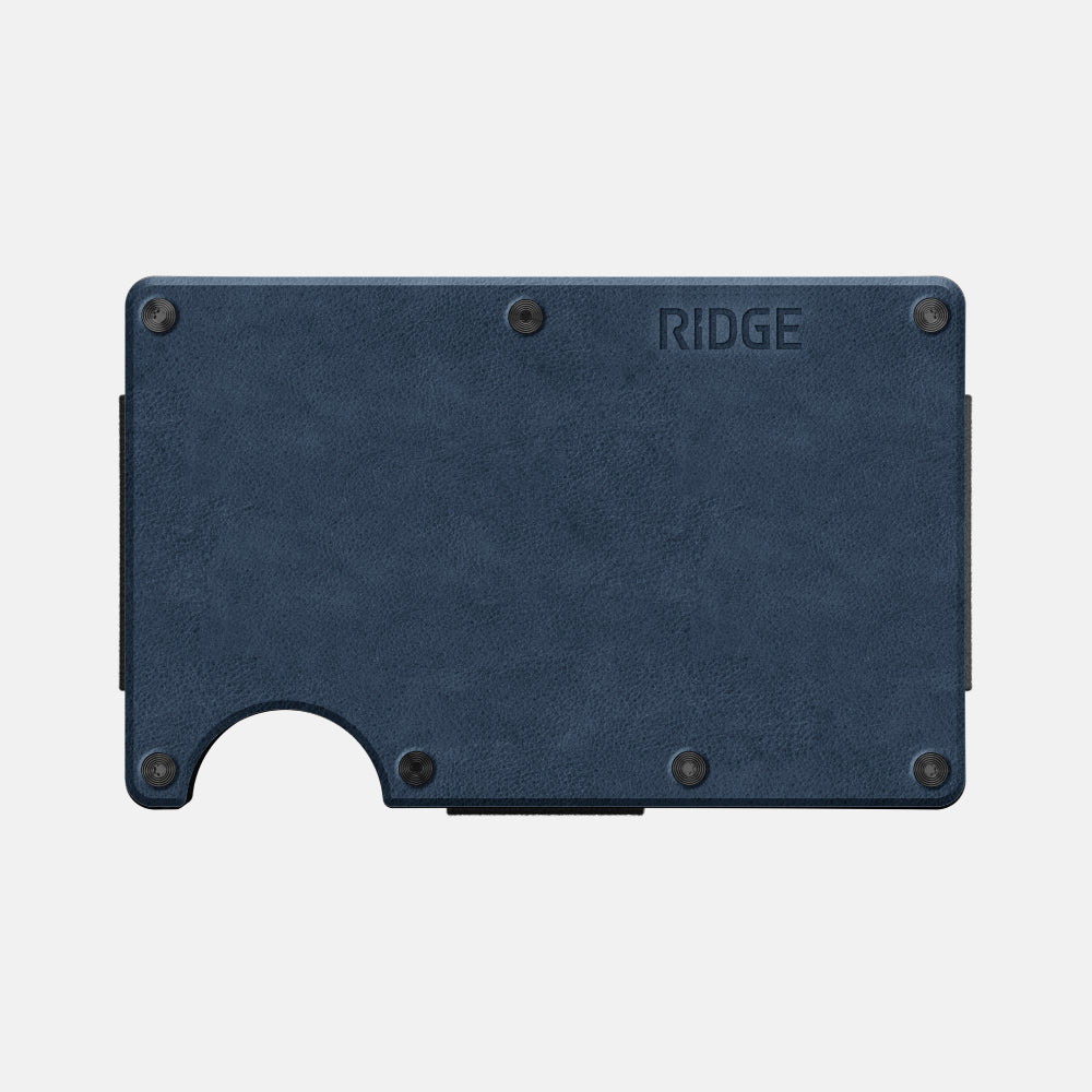 Leather Wallets for Men - Slim, Modern, RFID Blocking - Ridge