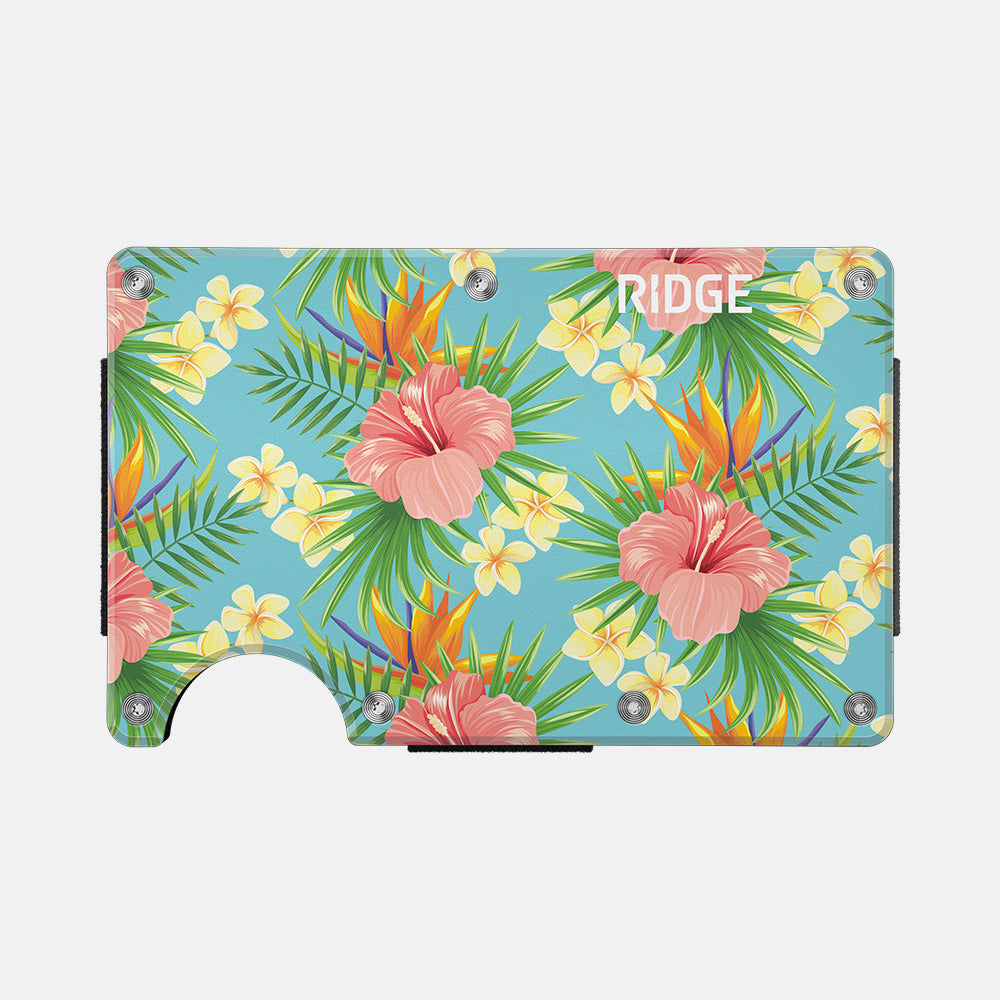Vibrant Tropical Wallet — High-Grade Aluminum // The Ridge