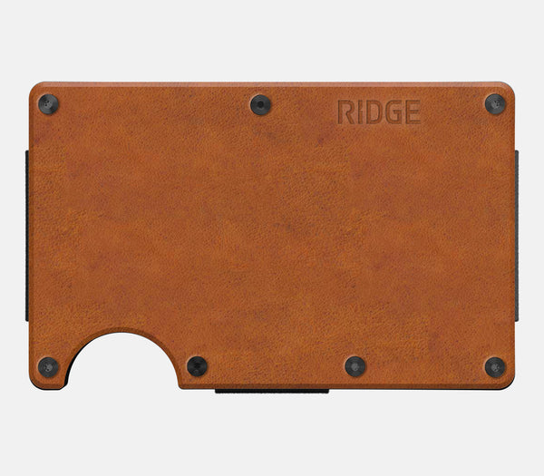 Ridge Wallet — Tobacco Brown | Leather