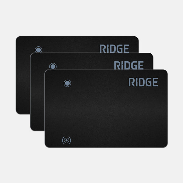 Ridge - Tracker Card (3-Pack) | AIRTAG-QUALITY IN CREDIT CARD FORM