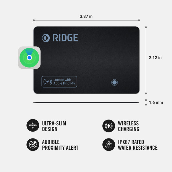 Ridge - Tracker Card (3-Pack) | AIRTAG-QUALITY IN CREDIT CARD FORM
