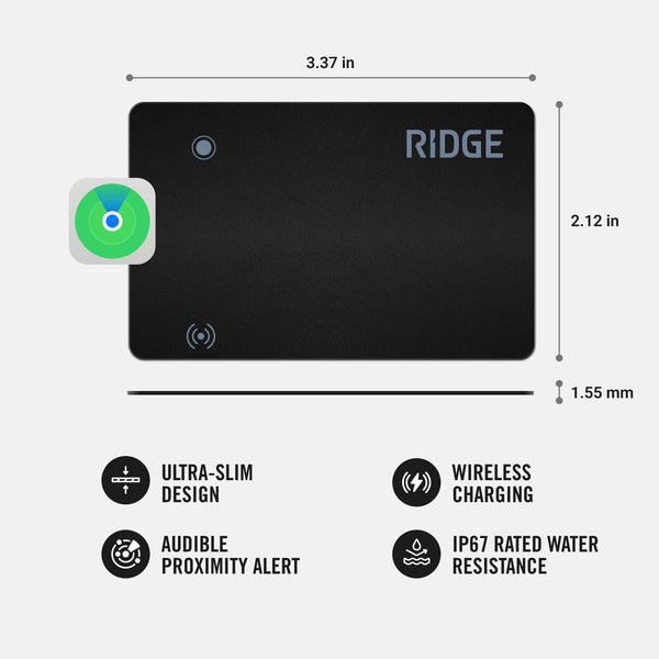 Ridge - Tracker Card (3-Pack) | AIRTAG-QUALITY IN CREDIT CARD FORM