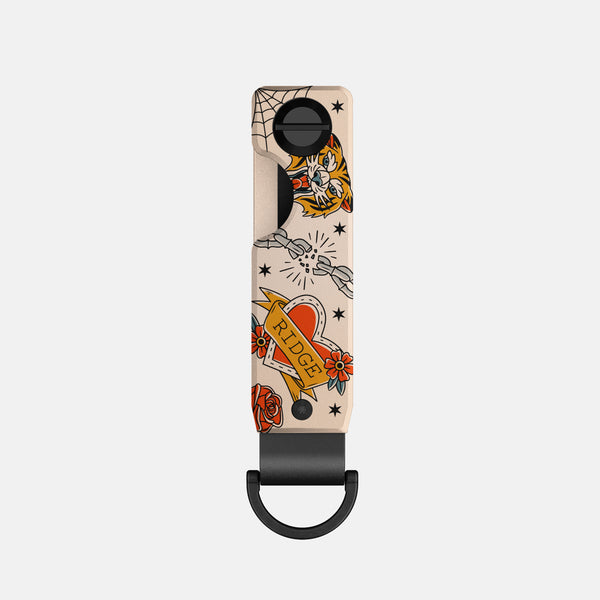 Ridge KeyCase - American Traditional Tattoo - Color | Art That Endures