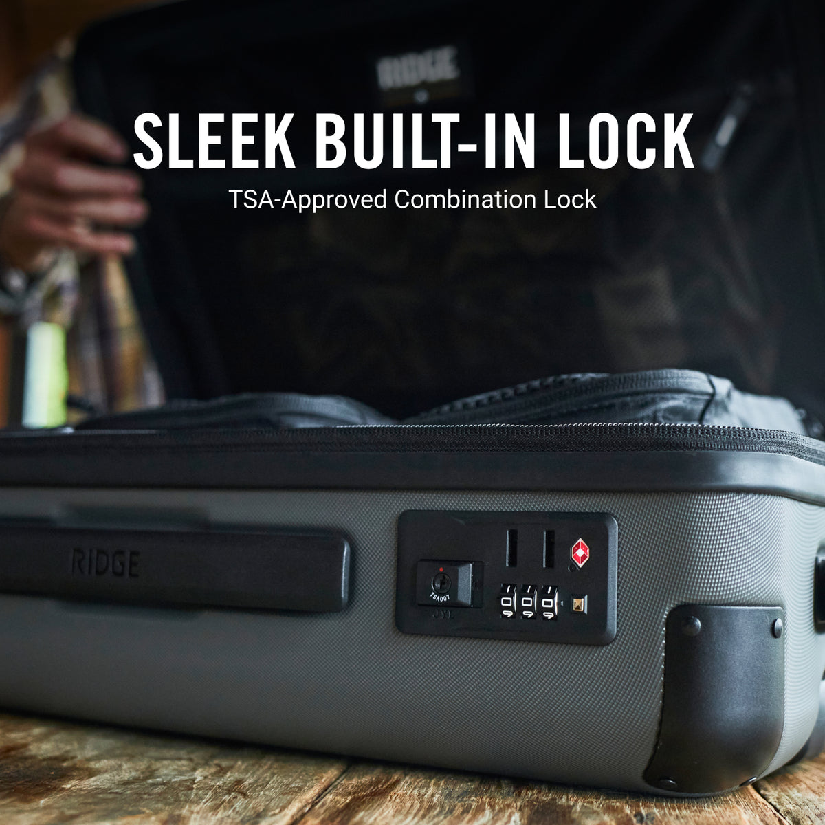 Ridge Check-In Luggage - Alpine Navy