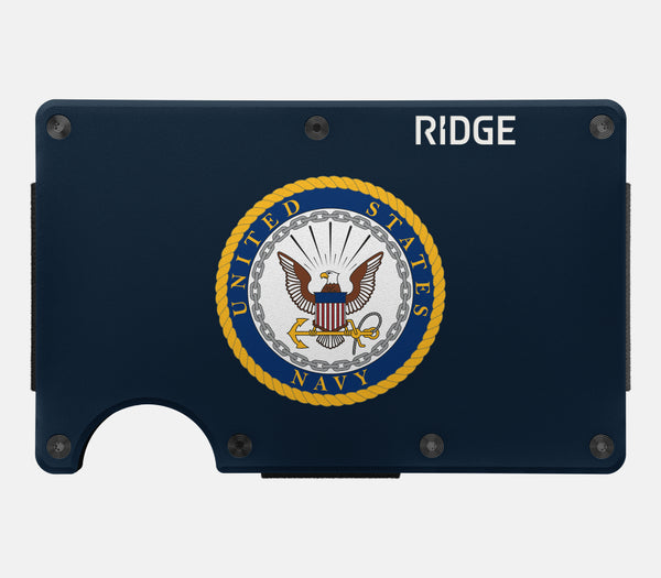Ridge Wallet – U.S. Navy | Officially Licensed U.S. Military Gear