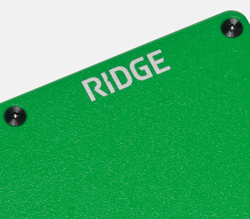 Ridge Wallet — Voodoo Green // The Ridge