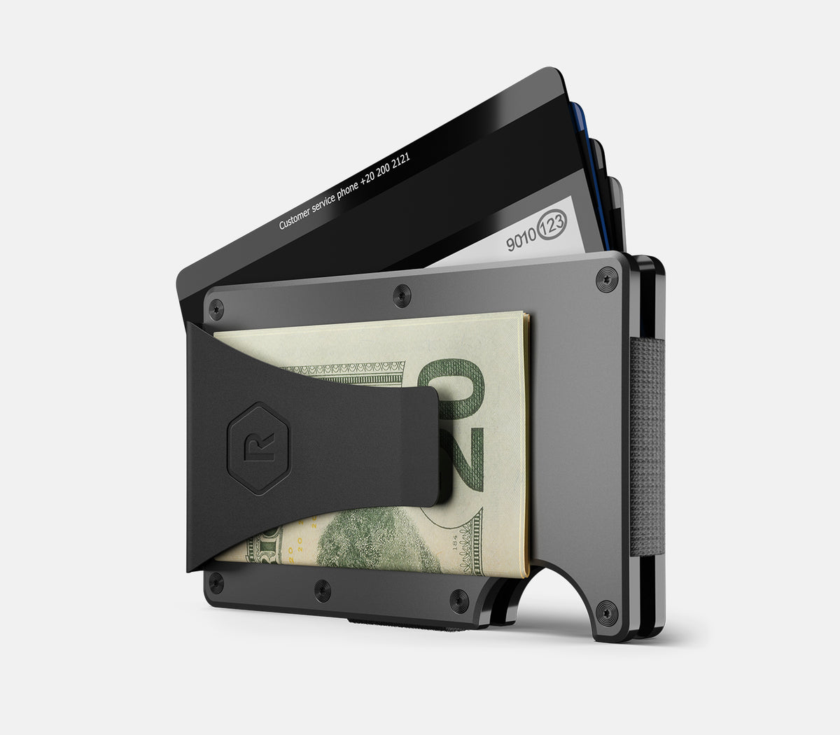 Ridge Wallet Titanium Gunmetal | The Ridge
