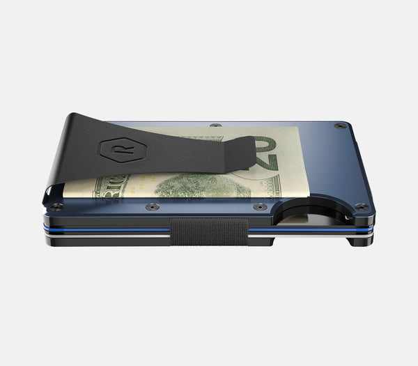 Navy Ridge Wallet — Sleek Aluminum // The Ridge