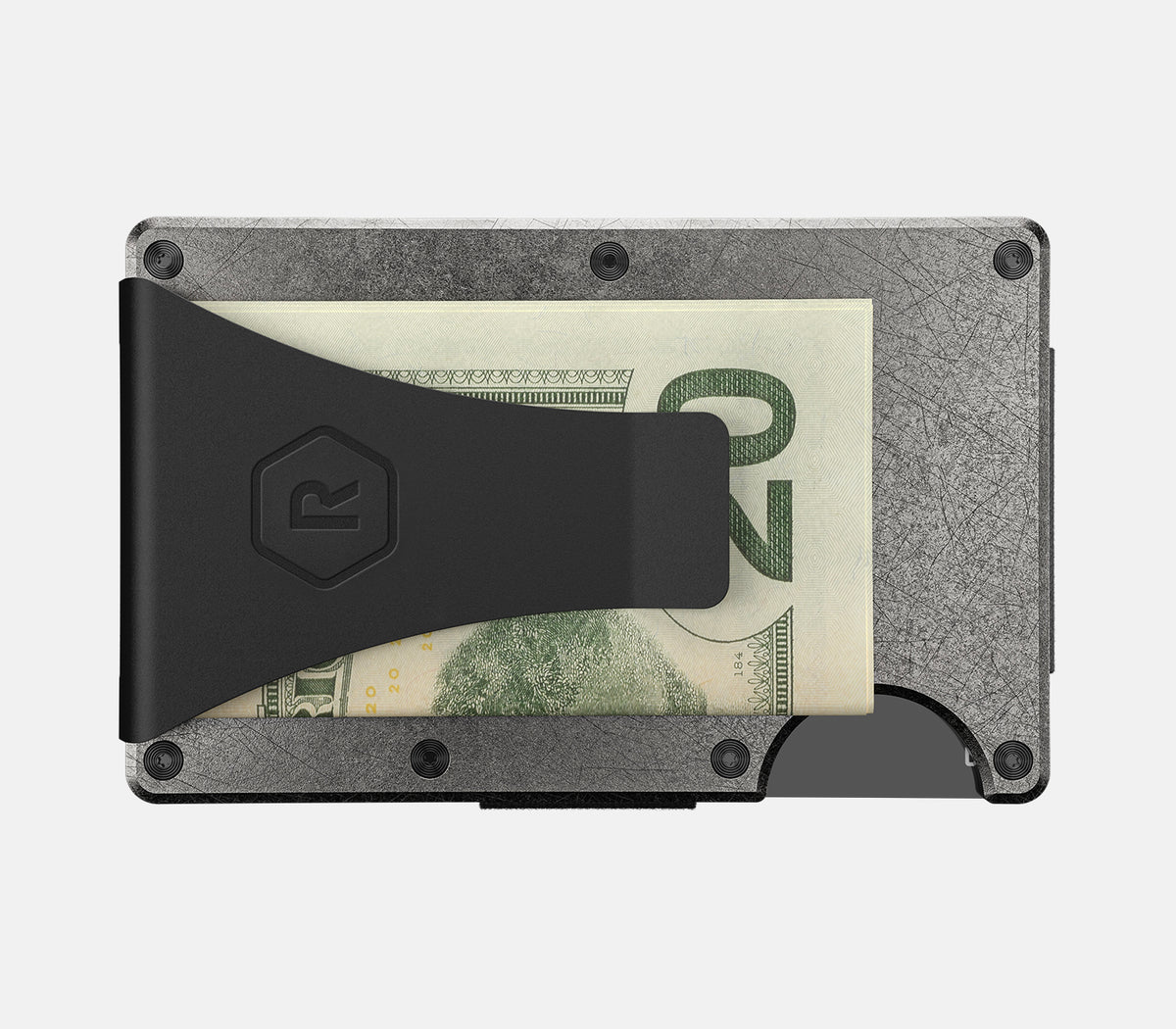 Titanium Stonewash Wallet - Strong & Durable | The Ridge