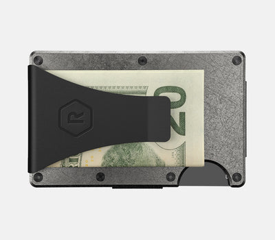 Titanium Stonewash Wallet - Strong & Durable | The Ridge