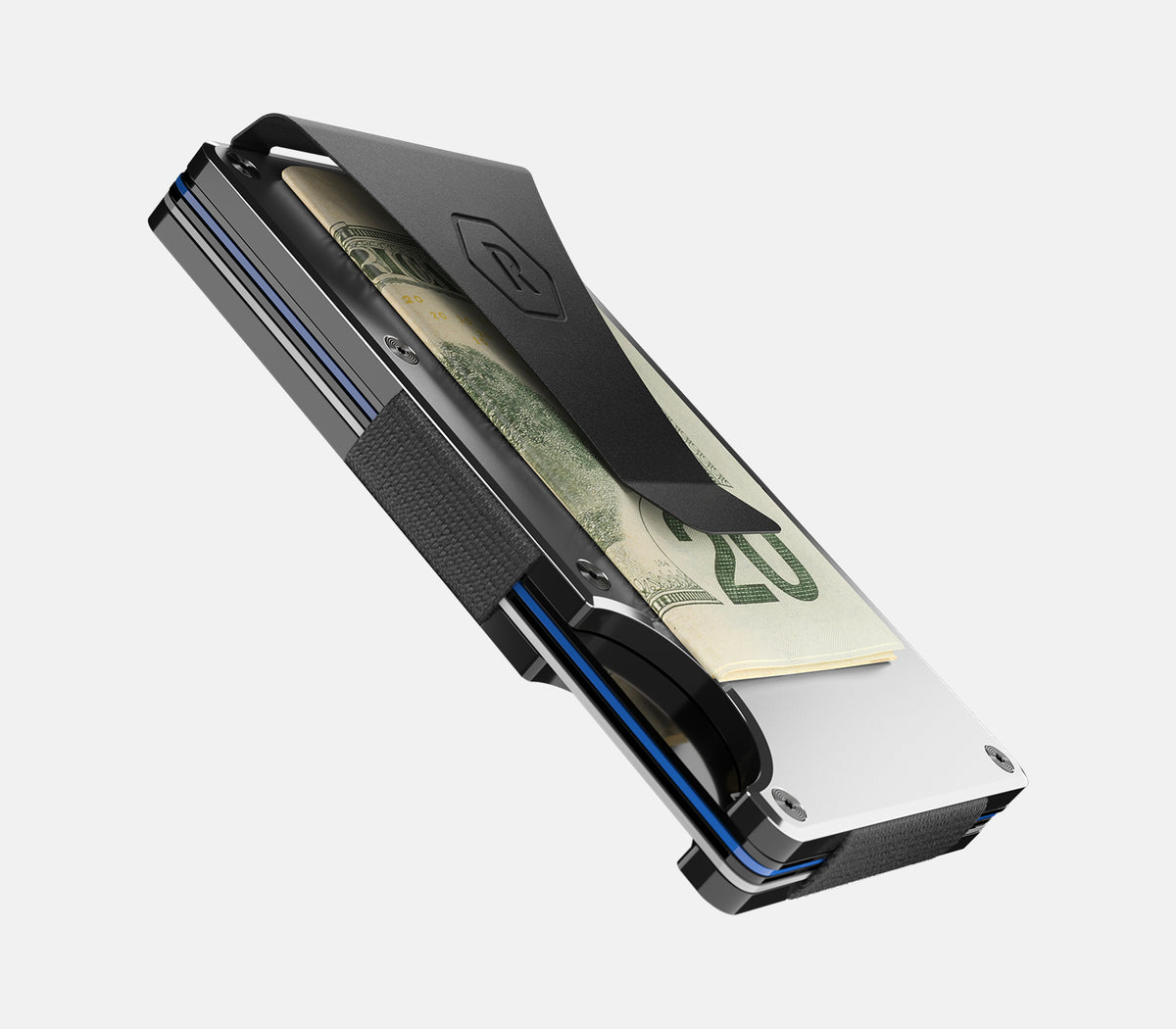 Gunmetal Wallet: High-Grade Aluminum — Minimalist // The Ridge