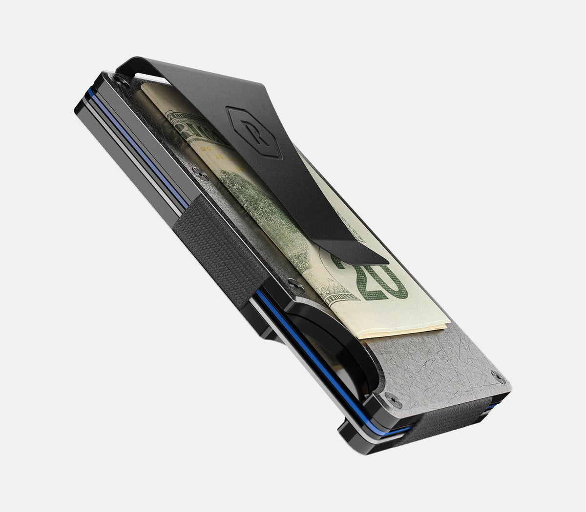 Titanium Stonewash Wallet - Strong & Durable | The Ridge