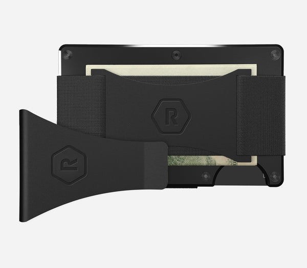 Aluminum Black Wallet - Strong & Durable | The Ridge
