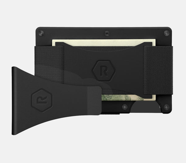 Black Titanium Wallet - Slim & Strong | The Ridge
