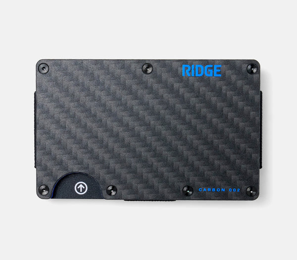 Ridge Wallet — High Dive Blue Carbon 002 // The Ridge