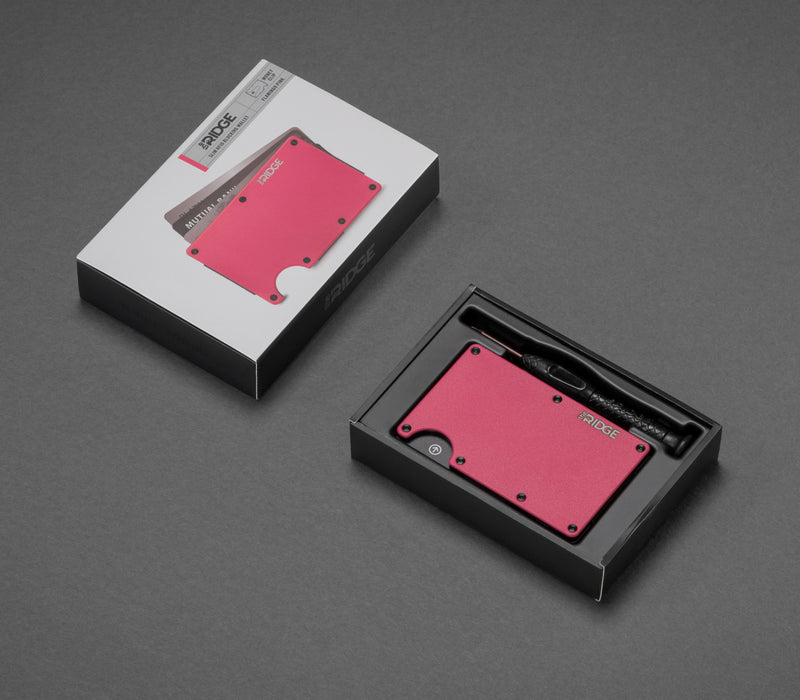 Ridge Wallet — Sleek Aluminum // The Ridge