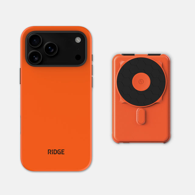 Everyday Charging Kit - iPhone 17 Pro Max - Basecamp Orange – Ridge