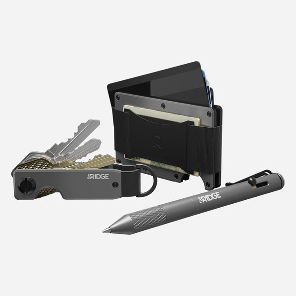 The Ridge Everyday Carry Kit - Gunmetal