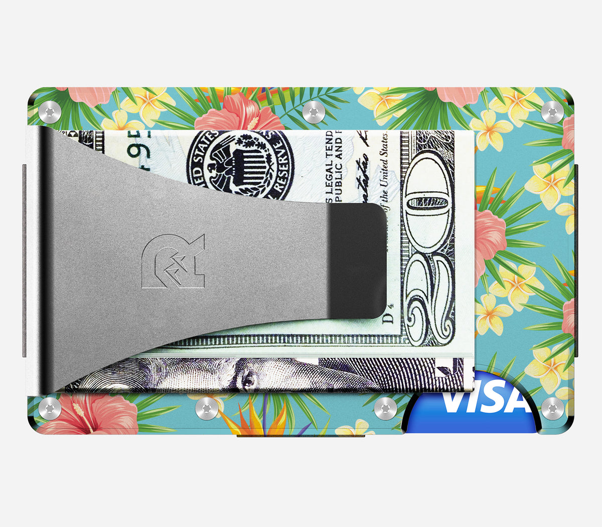 Vibrant Tropical Wallet — High-Grade Aluminum // The Ridge