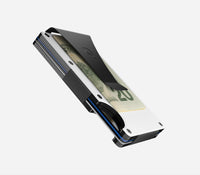 Slim Ridge Wallet White — High Grade Aluminum // The Ridge